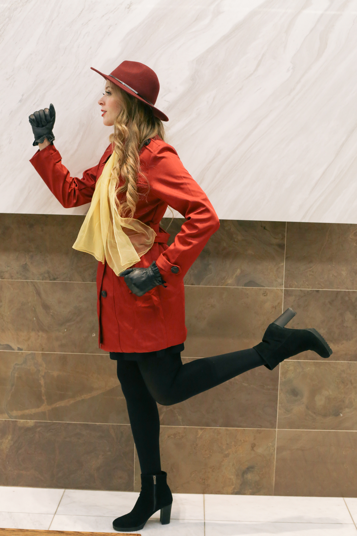 Carmen Sandiego Halloween Costume Inspector Gadget