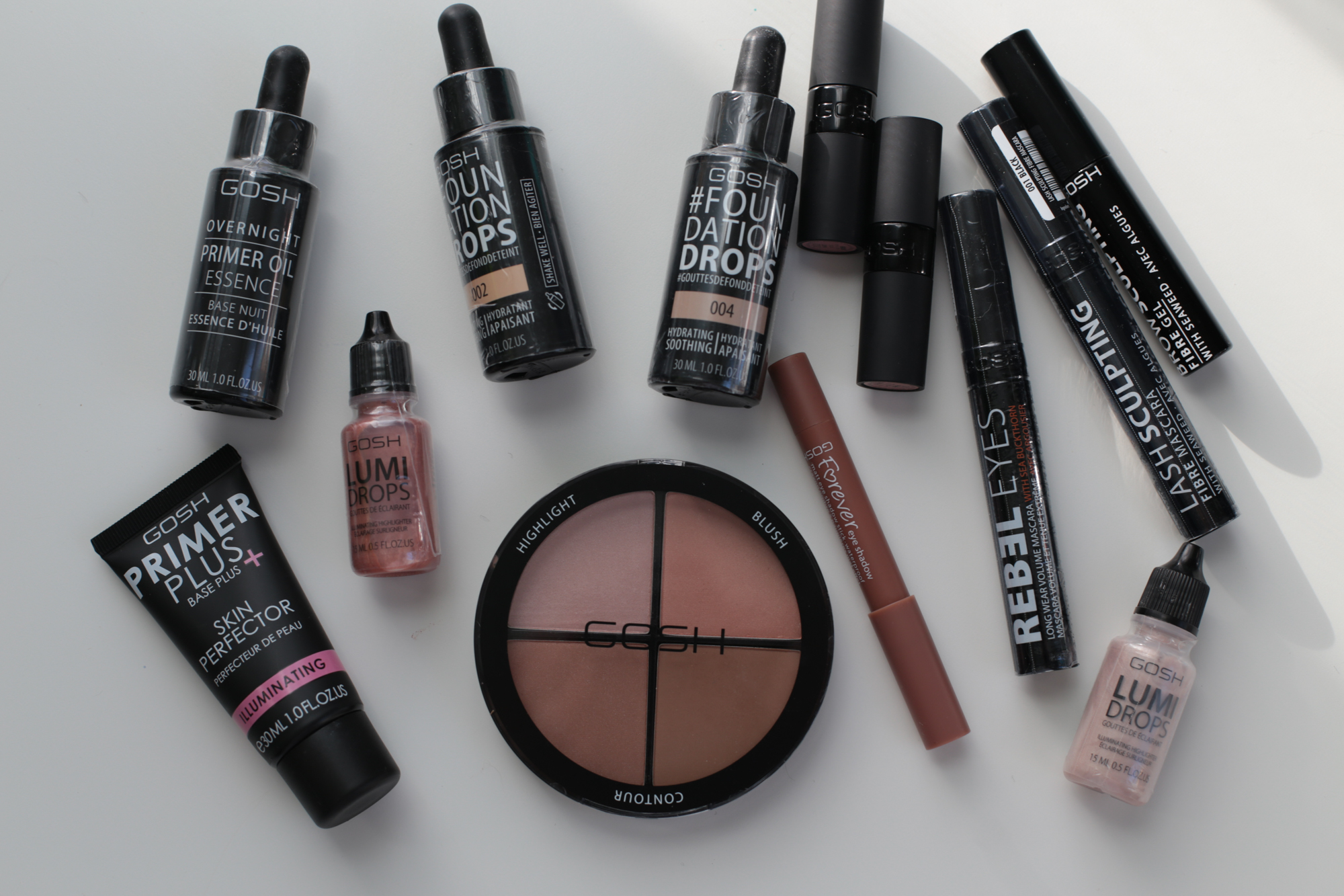 Gosh Makeup Review + tutorial - nataliastyle