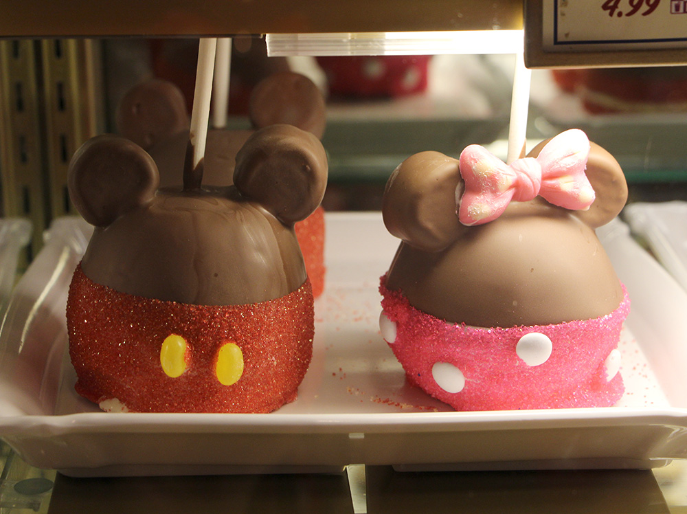 Minnie Mouse visits Magic Kingdom