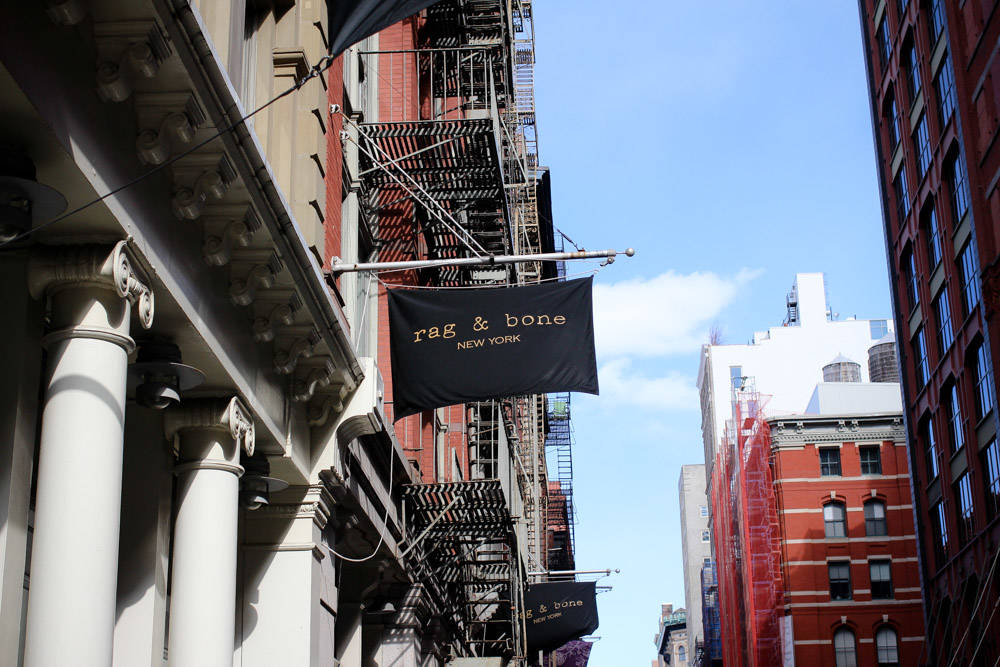 Stripes in SoHo - Joe Fresh Striped Dress