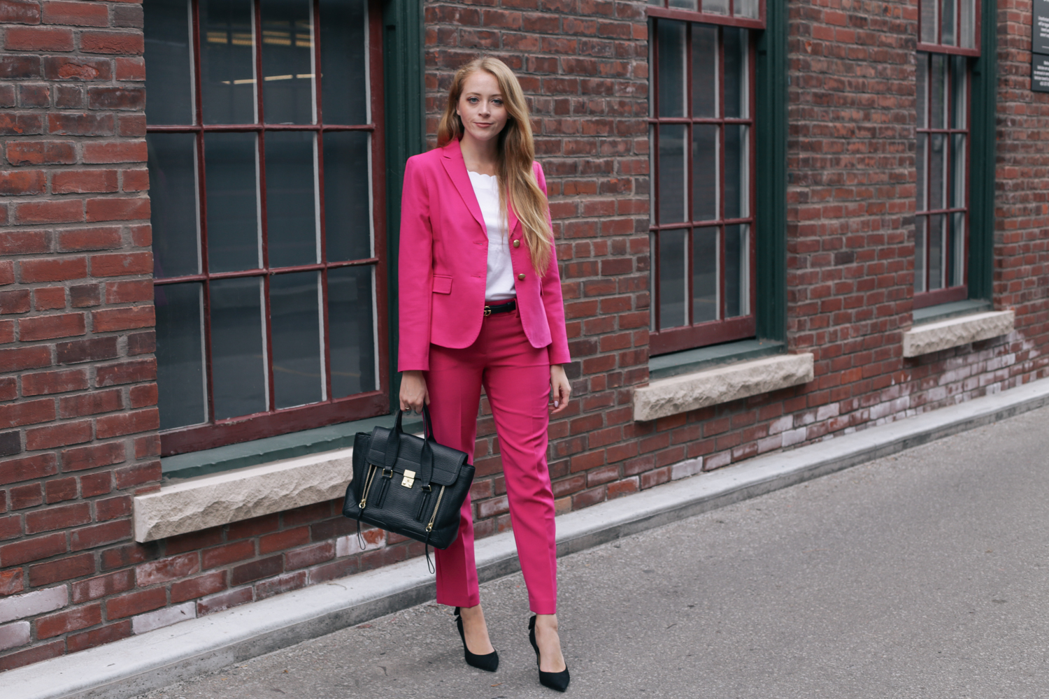 Hot pink suit | Tips for wearing colored suits