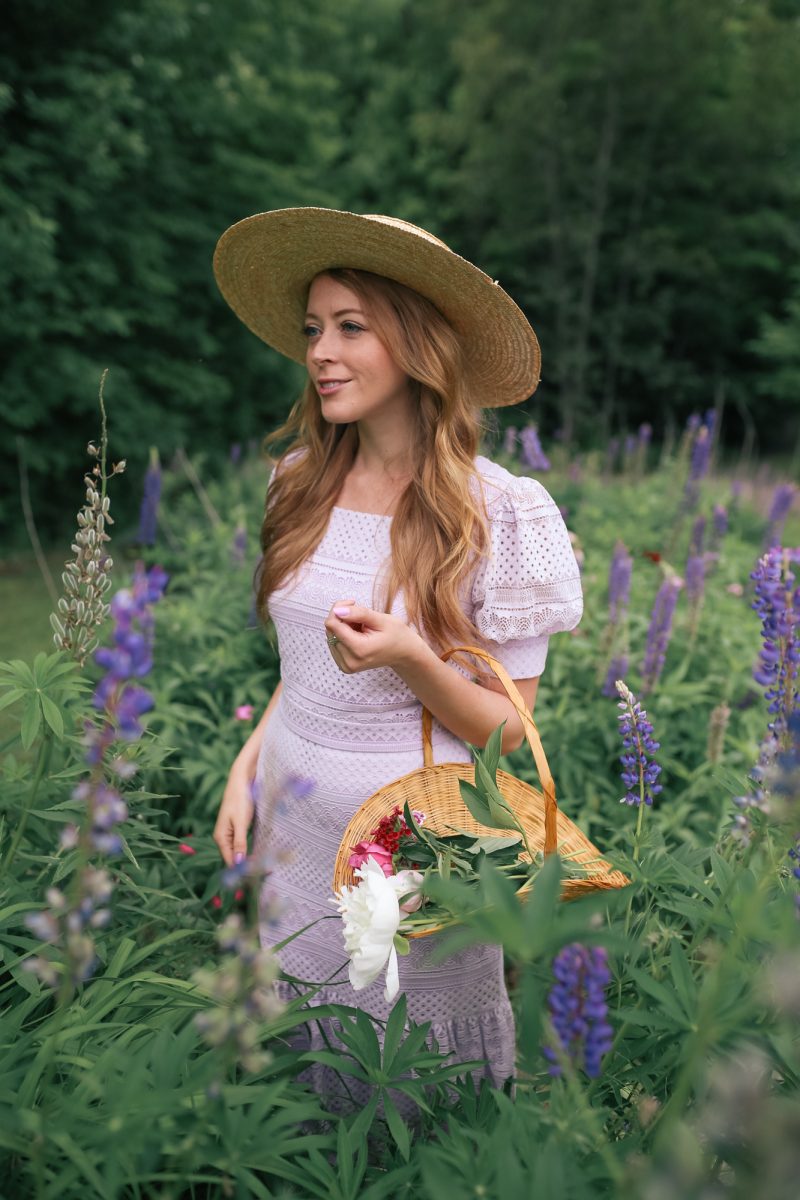 Rachel Parcell Dress Review - Square Neck Lace Dress | nataliastyle